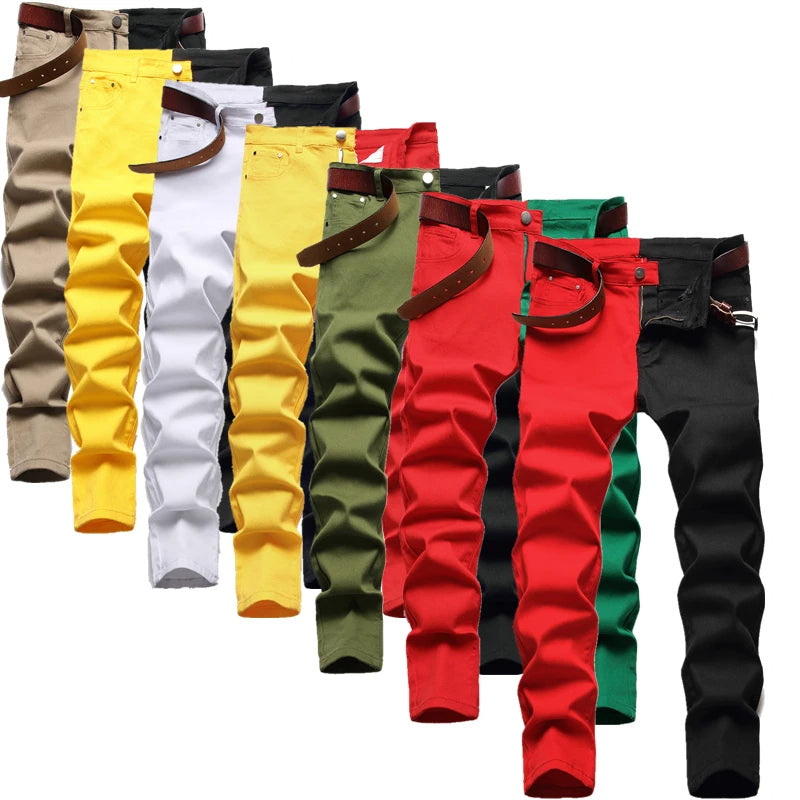 Denim Rockstar Patchwork Colour Party Pants Two-Tone – Keep Melbourne ...
